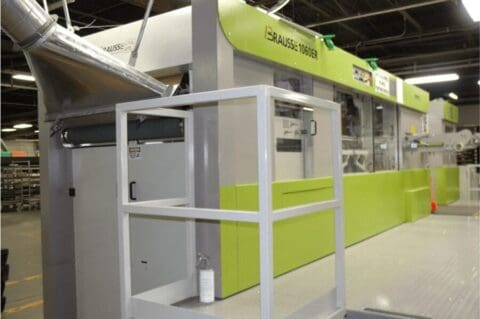 Second Brausse Die Cutter in Elkhart, IN - Colbert Packaging